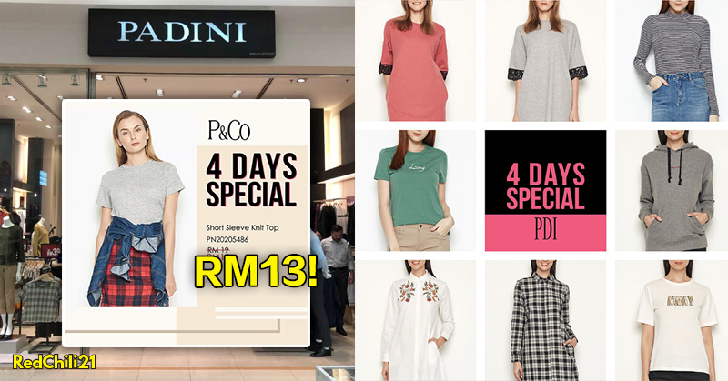 Padini 4 Days Special Is Back! - RedChili21 MY