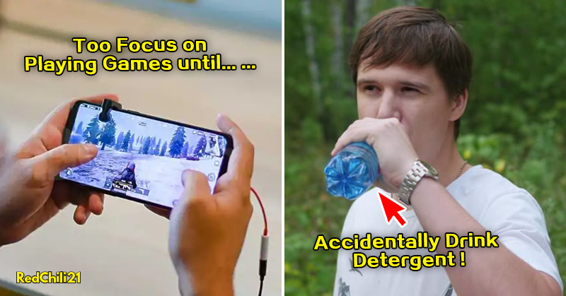 20yo Man Accidentally Drank Detergent While Glued to His Phone On Game ...