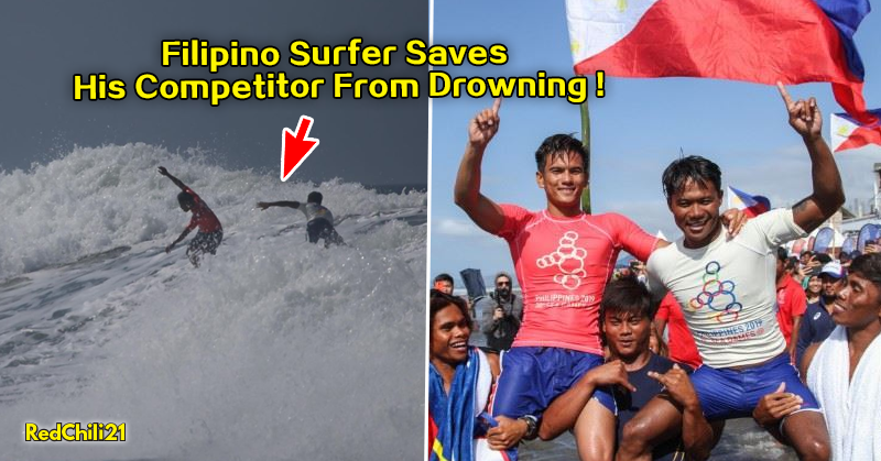SEA Games Hero: Filipino Surfer Saves His Competitor From Drowning ...