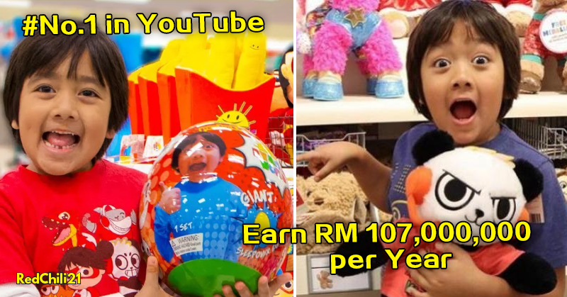 8yo Boy Earning USD26 Million, Is The Highest Paid Youtuber for 2019 ...