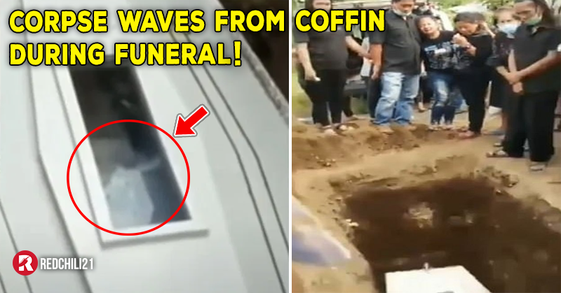 [Video] Corpse "Waves" From Coffin During Funeral?! Still Alive ...