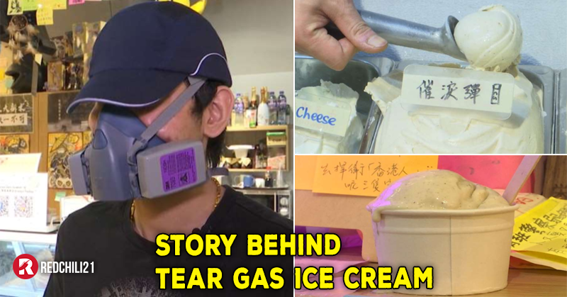 Story Behind Hong Kong Infamous " Tear Gas" Ice-Cream - RedChili21 MY