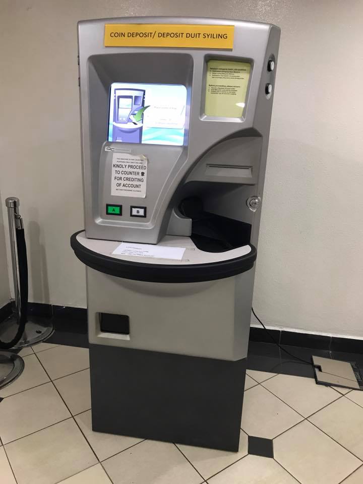 Mesin Deposit Syiling Maybank Sam Slater