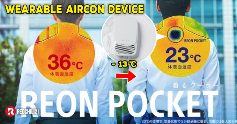 Futuristic! Sony Released A Personal Air Conditioner To Keep Your Body ...