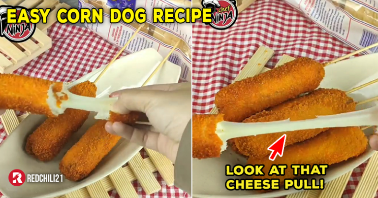 Easy Viral Cheese Corn Dog Recipe That Will Guarantee A Cheese-Pull ...