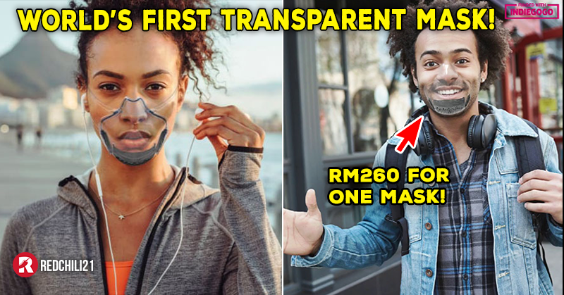 The World First FDA Registered Transparent Mask Is Available For Sale ...