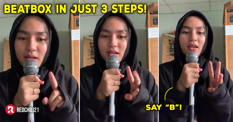 Wanna Beatbox In Just 3 Steps? Here's How! - RedChili21 MY