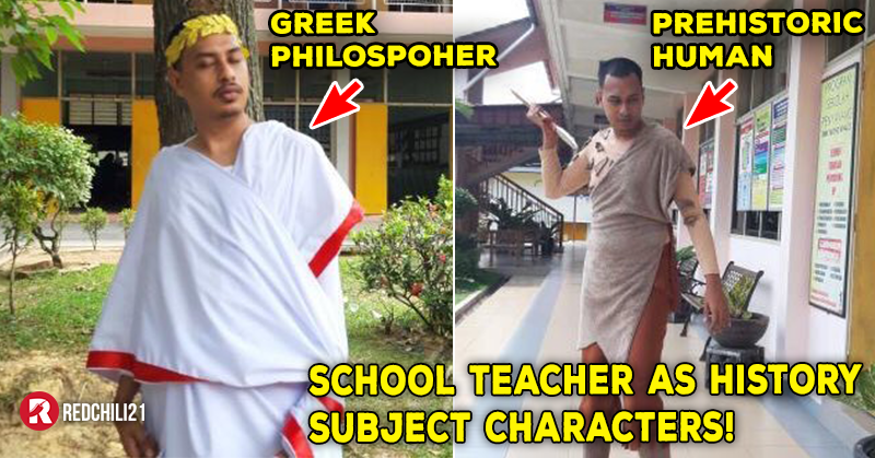 Teacher's Creativity of Wearing Costumes of Characters in History ...