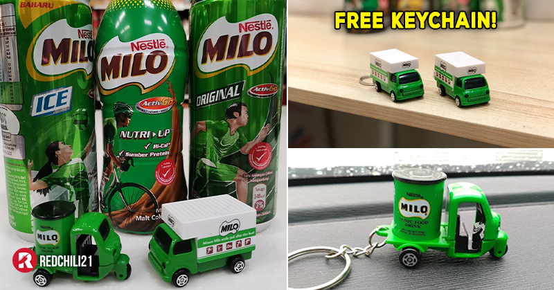 Milo Is Giving Away Limited Edition Milo Model Truck Key Chain For Free ...