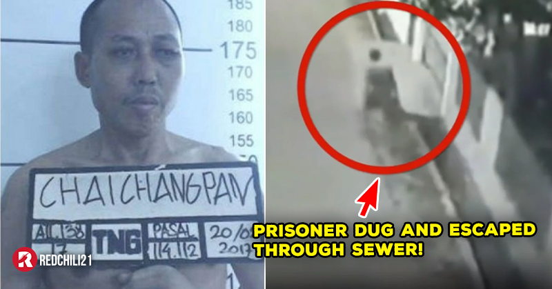Real Life Prison Break In Indonesia, China Prisoner Digging A Hole From ...