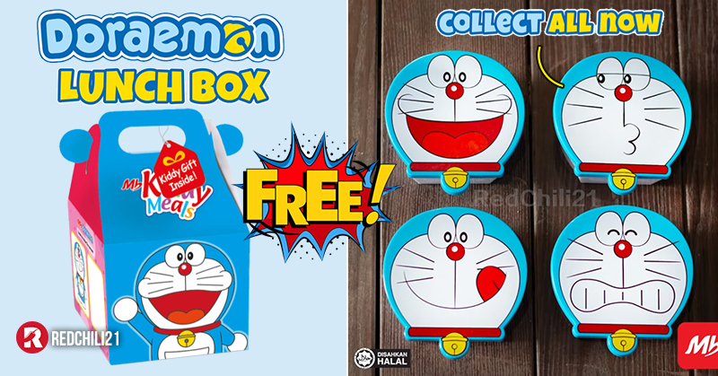 Marrybrown's Doraemon Lunch Box Are Super Cute And You Can Get If for ...
