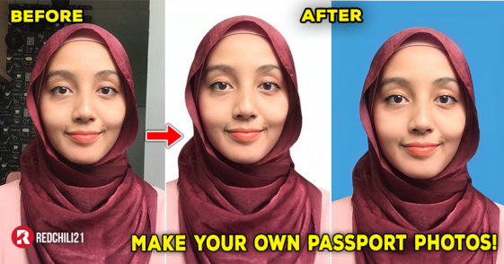 Now You Can Take Your Own Passport Pictures At Home For Free in 5 Simple Steps! - RedChili21 MY