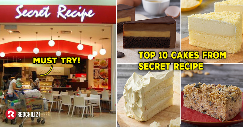 Love Cakes? Here Are Top 10 Of Secret Recipe Cake You Have To Try ...