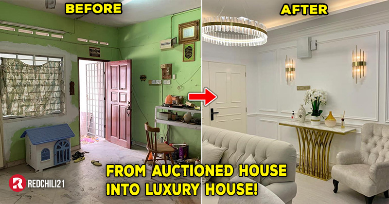 From Rags To Riches: Malaysian Turned Their Auctioned House Into Luxury ...