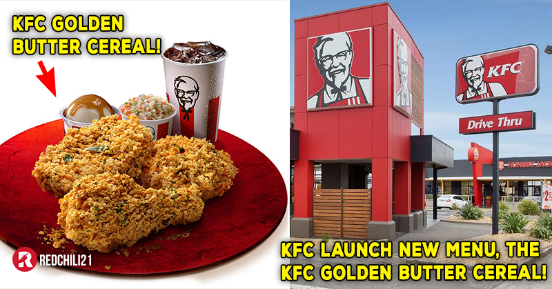 KFC Launch New Flavoursome Menu, The KFC Golden Butter Cereal For This ...