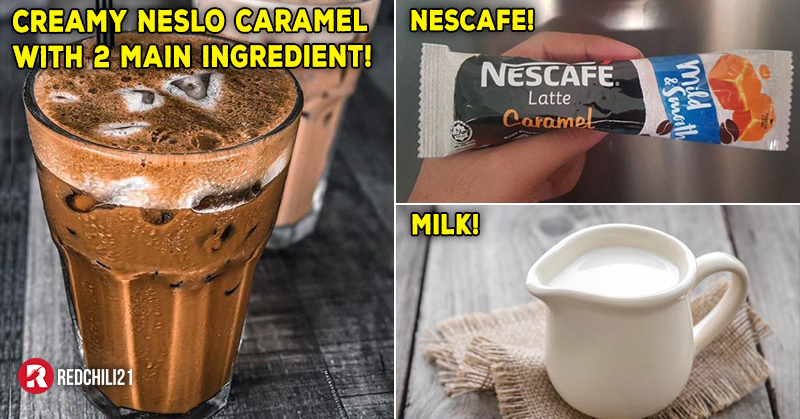 Let's make This Creamy Neslo Caramel Drink At Home! You Only Need 2 ...