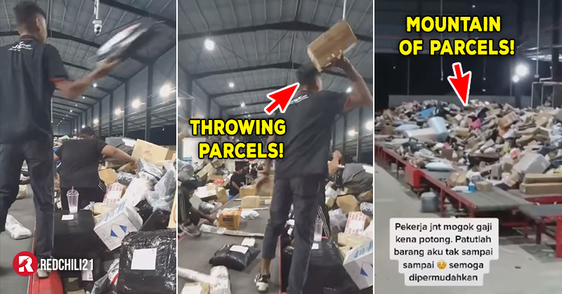 Netizens Are Not Happy As Videos Of Courier Employees Throwing Parcels ...