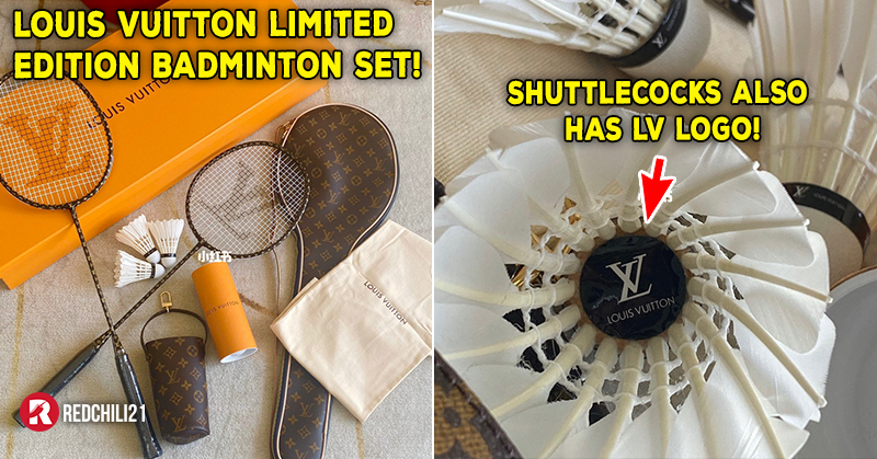 Netizens Amused With LV's Badminton Set, " Can Defeat Lee Chong Wei Or ...