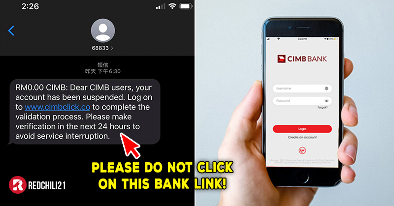 Receiving " Bank" SMS With Message- Your Account Has Been Suspended ...