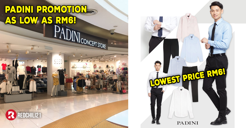 Padini【3.3】Promotion！Clothing With Lowest Price At RM6！Don't Miss Out ...