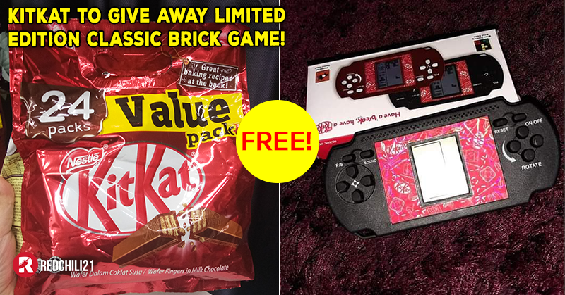 KitKat to Give Away Limited Edition Classic Brick Game for FREE ...