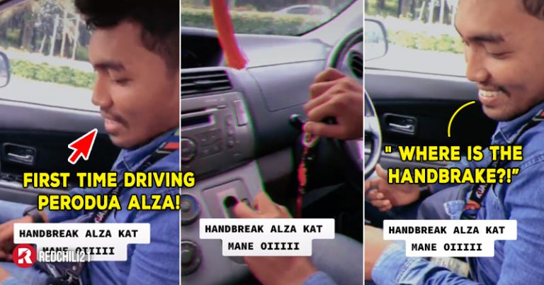 Malaysian Netizen First Time Driving Perodua Alza But Car Not Moving ...