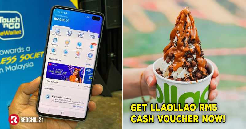 Touch’N Go e-Wallet Rewards Of The Week: llaollao RM5 Cash Voucher! 3 Timings For Redemption ...