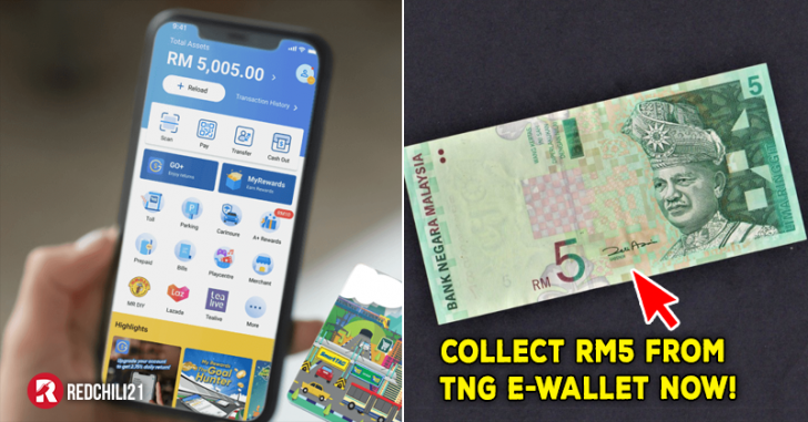 Touch’N Go e-Wallet Giving Out RM5 Reload Voucher For FREE! Collect Your Vouchers At 3 Timings ...
