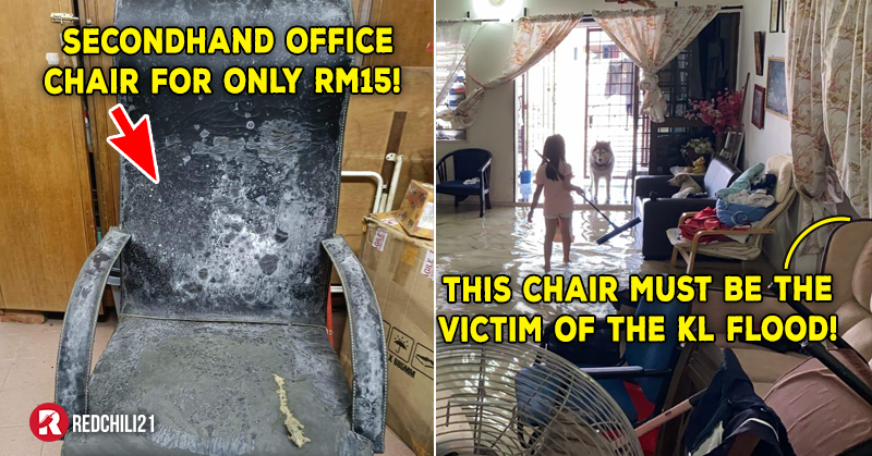 "In Good Condition But Leather Peeled" 2nd-hand Office Chair Selling at ...