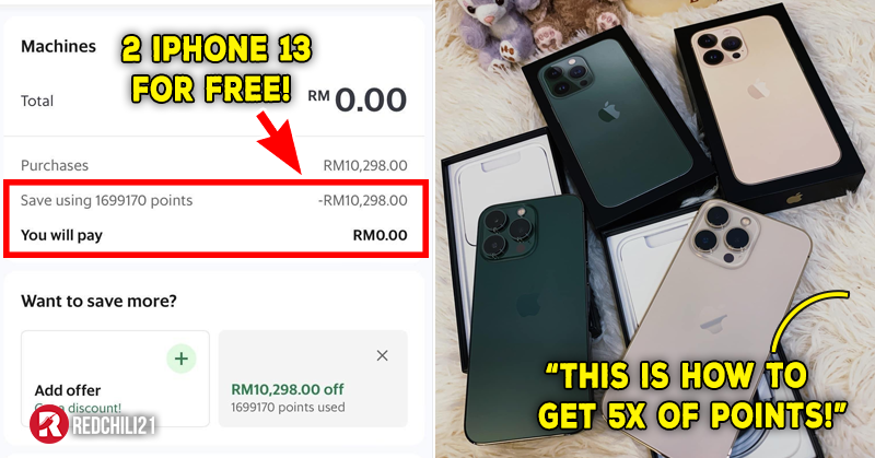 Netizen Redeem 2 X iPhone 13 With Grab Points & Tips To Accumulate Grab ...