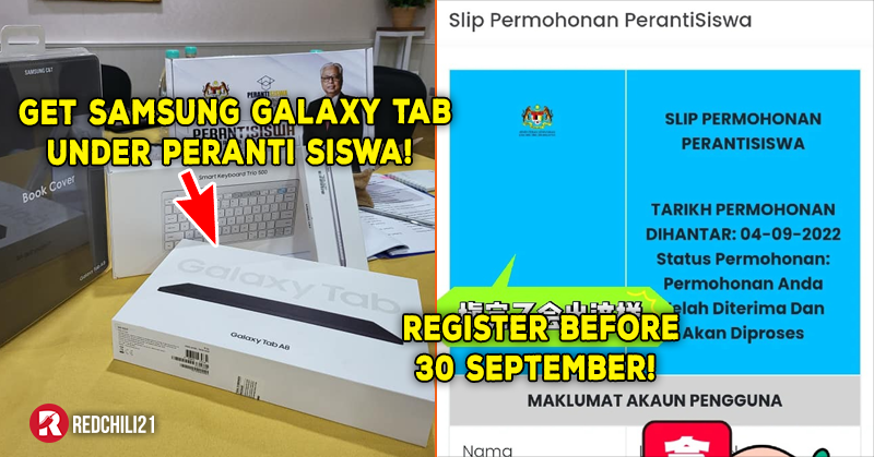 Netizen Shares 5 Steps to Apply for Free Tablet Via PerantiSiswa ...