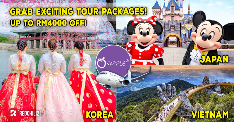 【Apple Travel Fiesta】Grab Exciting Tour Packages, Up To RM4000 OFF ...