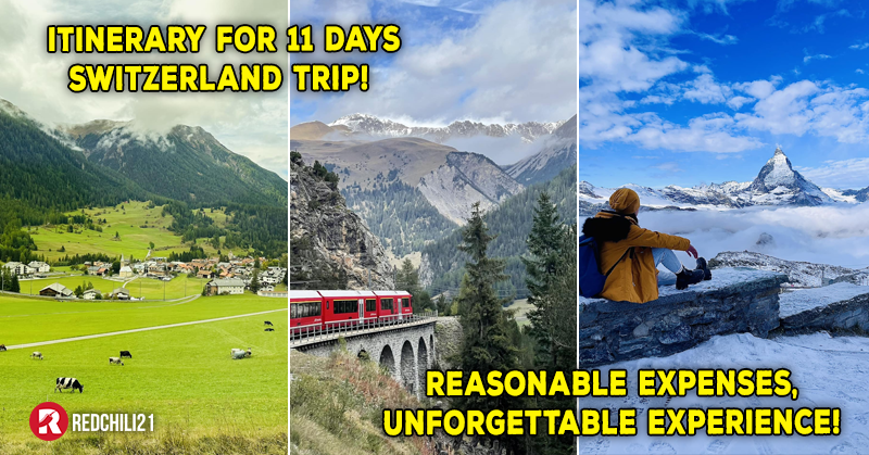 Viral Post! Netizen Shares Trip to Switzerland for 11 Days, Itinerary ...