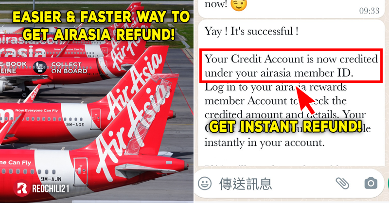 "I Get Instant Refund From Airasia!" Malaysian Netizen Sharing Her Way ...