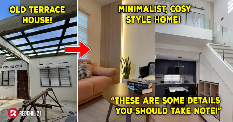 Breathtaking House Makeover: Old Single-Story Terrace House Transformed ...