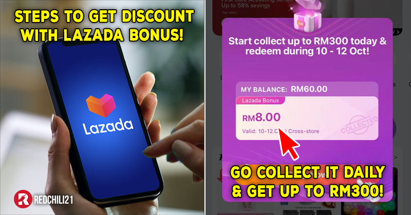 [10.10 Lazada Sale] Steps to Collect & Redeem Lazada Bonus Up to RM300 ...