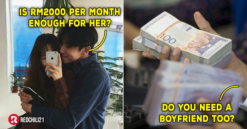 Malaysian Boyfriend With Income RM6K Gives Girlfriend RM2k is Blamed:"So Little!" Comments: Didn ...