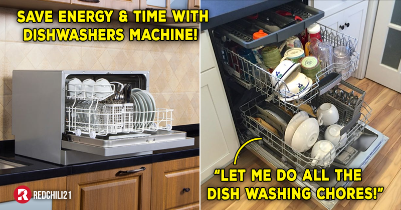 [11.11] Best 7 Automatic Dishwashers Machine - RedChili21 MY
