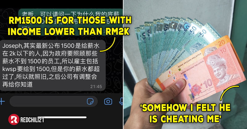 Make Sense?!Boss Said 「Basic Salary: RM1200+Comm+Allowance> RM2k. Min ...