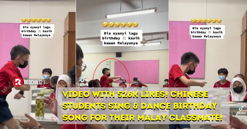 Viral Video With 526k Likes! Chinese Students Sing & Dance Birthday ...