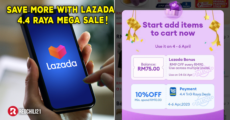Great Saving With Vouchers & Discounts On Lazada Raya Mega Sale ...