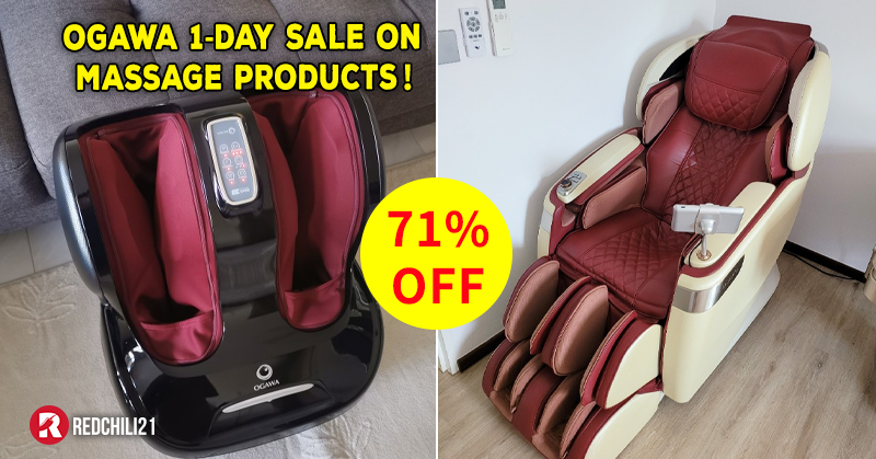 Get Up To 71% Discount On These Ogawa Massage Products - RedChili21 MY