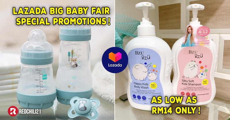 Grab Baby Items At Great Promo From Lazada Baby Big Fair Deals ...