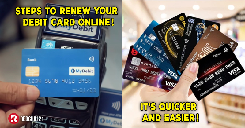 Follow These Steps To Renew Your Debit Card Via Online Platform ...