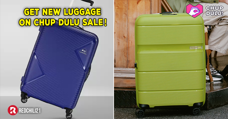 Get Brand New Luggages Exclusively On Lazada Chup Dulu Pre-Sale ...