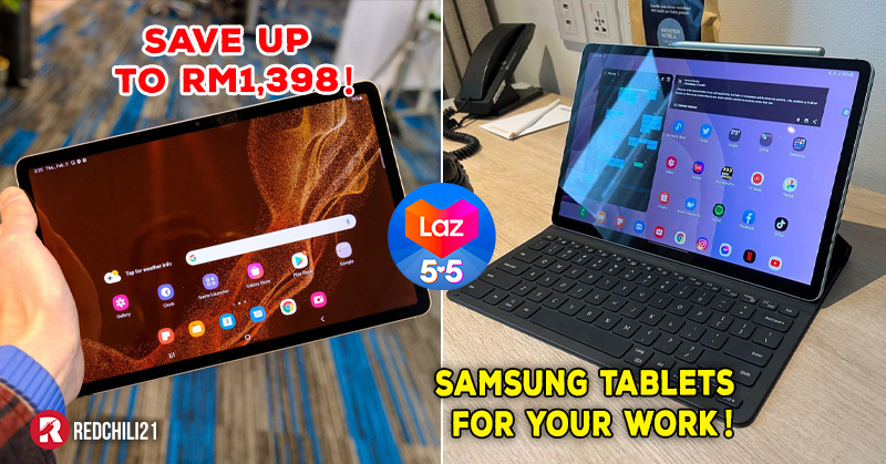 Get New Samsung Tablets And Save Up To RM1,398 With Vouchers And Lazada ...