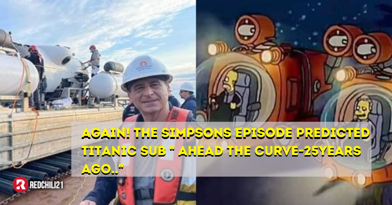 Again! The Simpsons Episode Predicted Titanic Sub " Ahead The Curve ...