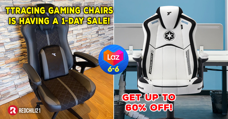 Grab These TTRacing Gaming And Office Chair And Save Up To RM380 & Free ...